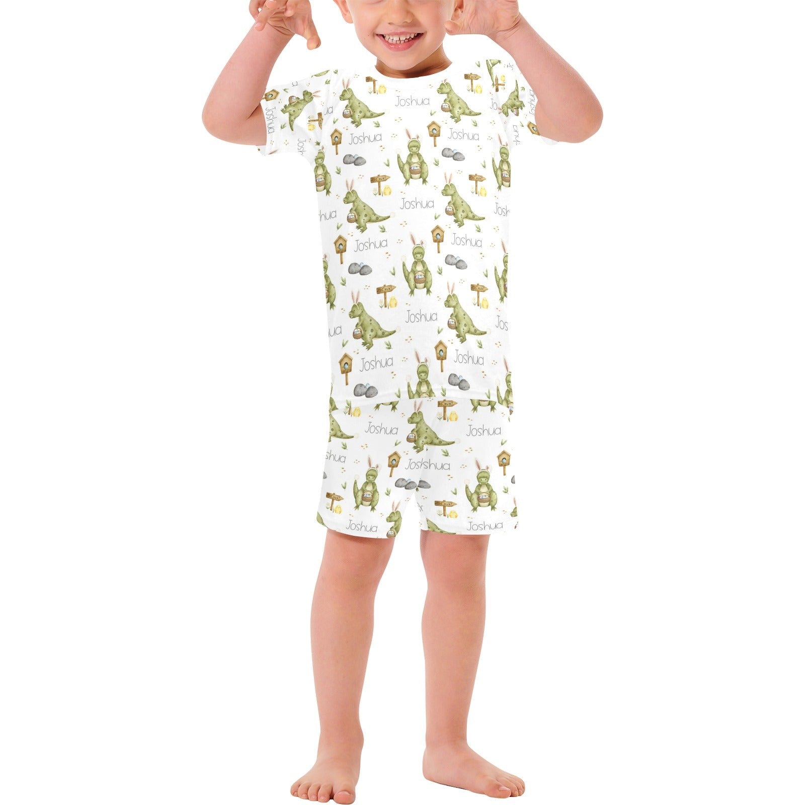 Personalised Easter Pyjamas - Short Sleeve – The Custom Co